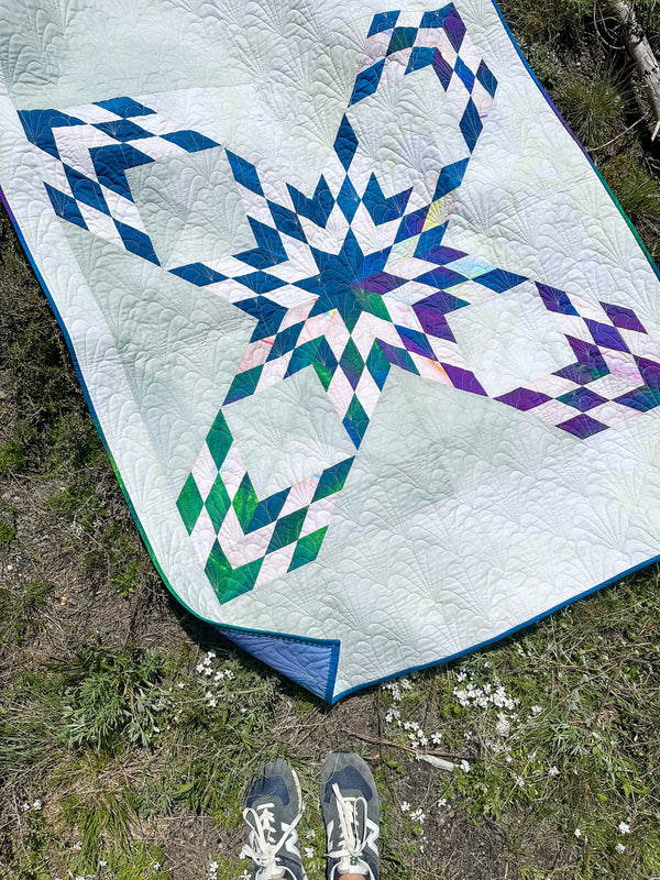 North Country Star Quilt Pattern - PRINTED