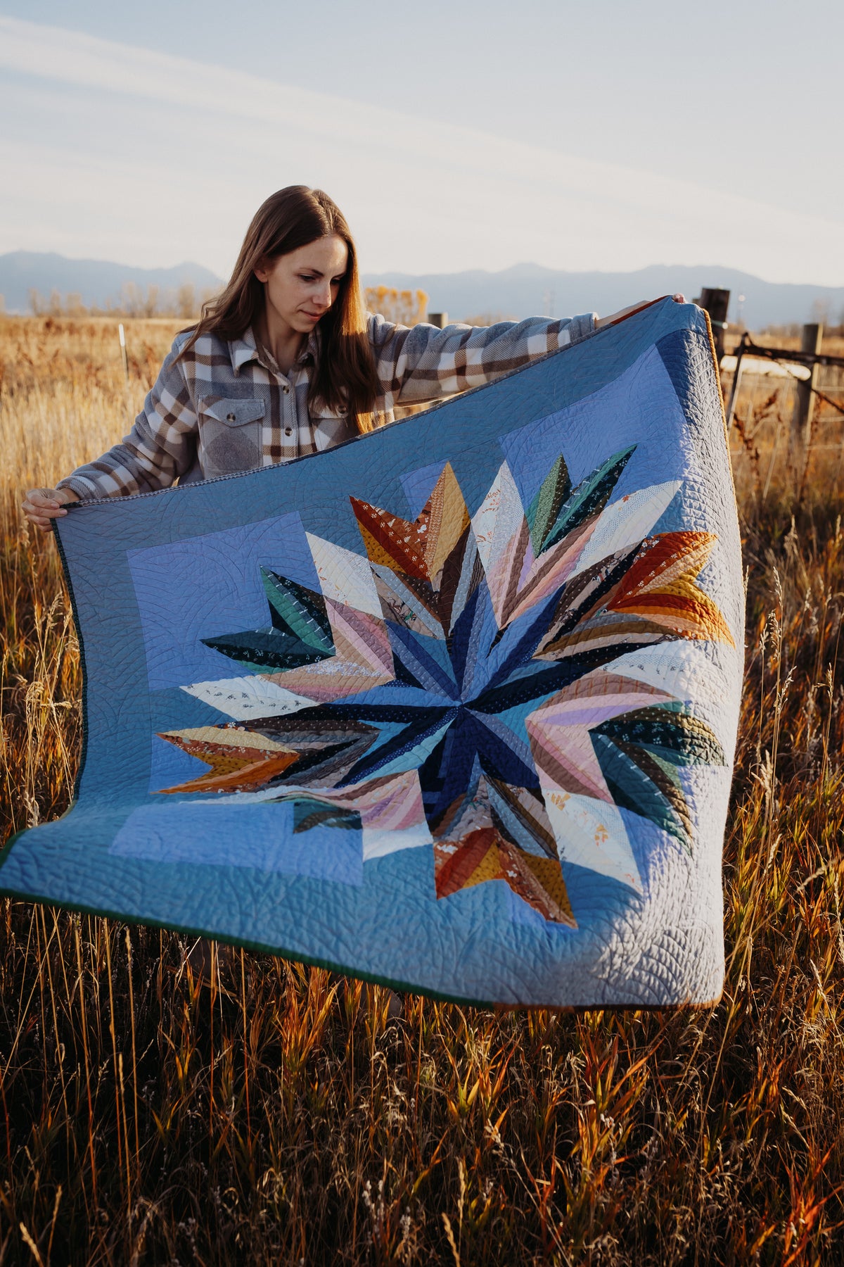 Wild Homestead Star Quilt Pattern - PDF