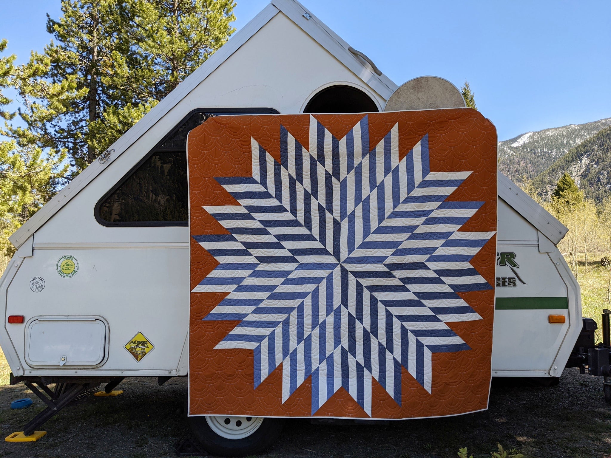 Commonwealth Star Quilt Pattern - PRINTED