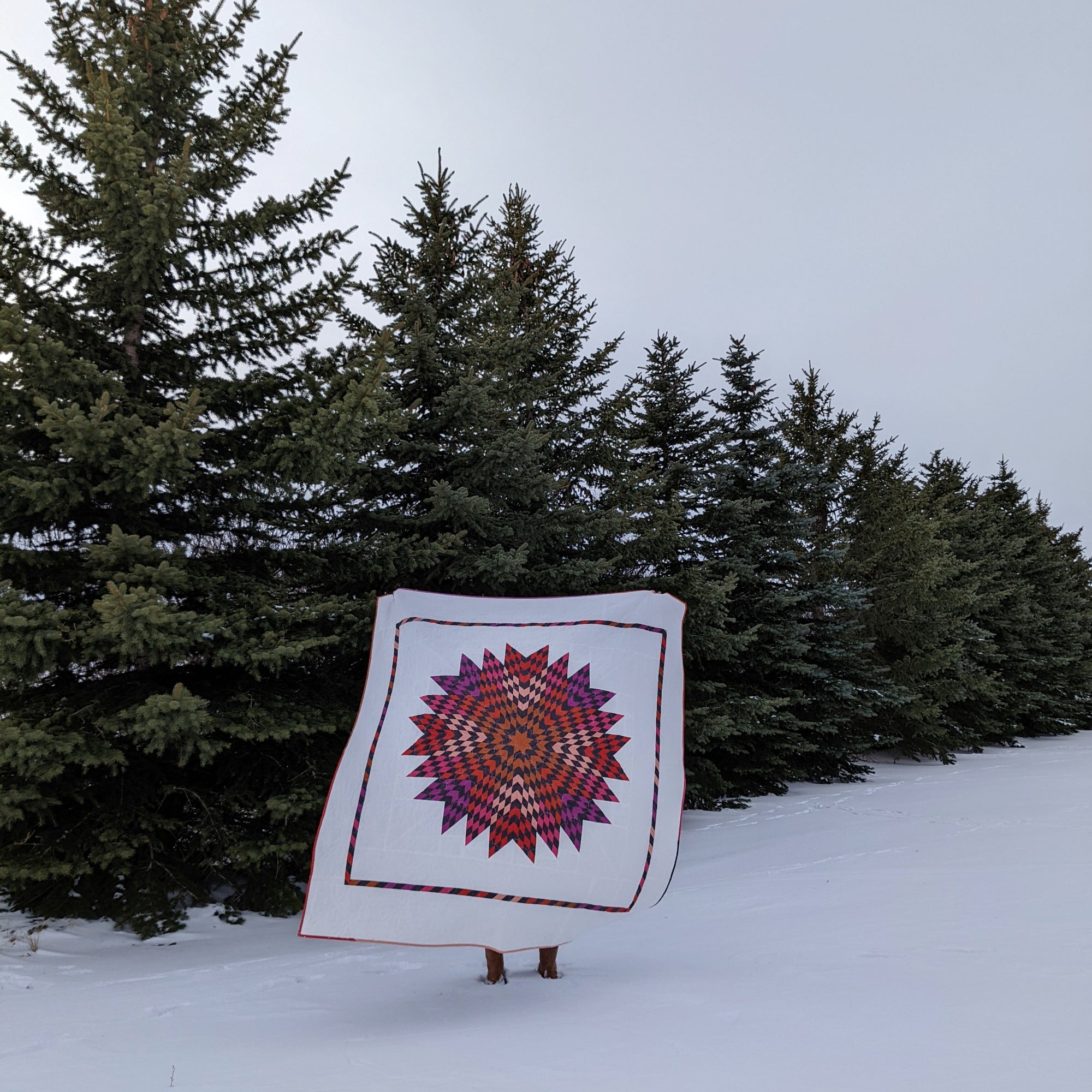 Little Big Sky Star Quilt Pattern - PDF