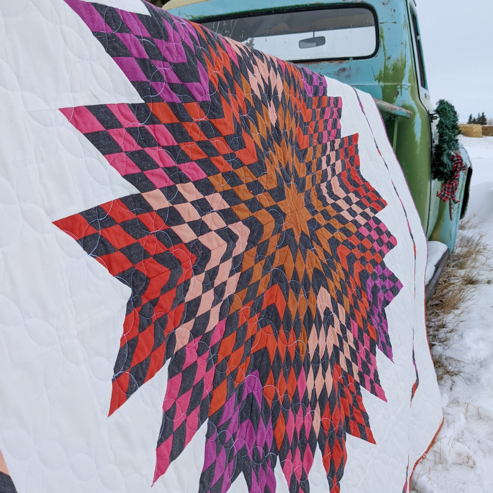 Little Big Sky Star Quilt Pattern - PDF